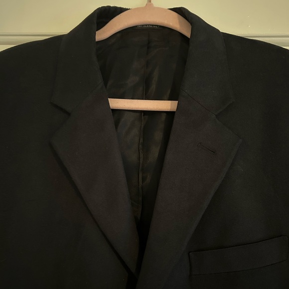 Andrew Fezza | Suits & Blazers | Andrew Fezza Fusion Black Suede ...